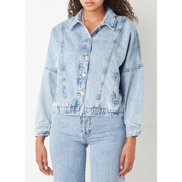 Mango | Jackets & Coats | Mng Denim Candella Vintage Inspired Denim ...